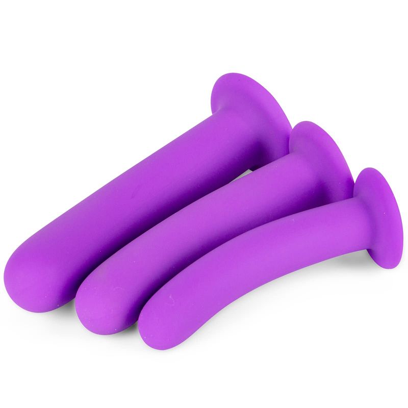 YYGXIAN 3 Pack Silicone Pelvic Floor Muscle Dilator Trainer Set ...