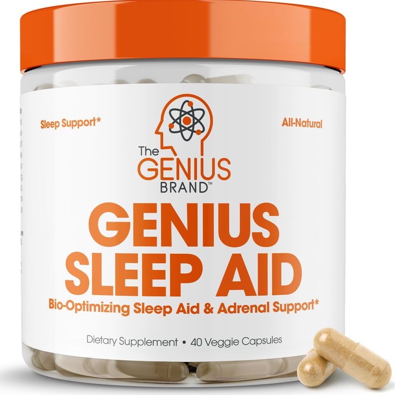 Genius Sleep AID - Smart Sleeping Pills Supplement - Relaxation ...