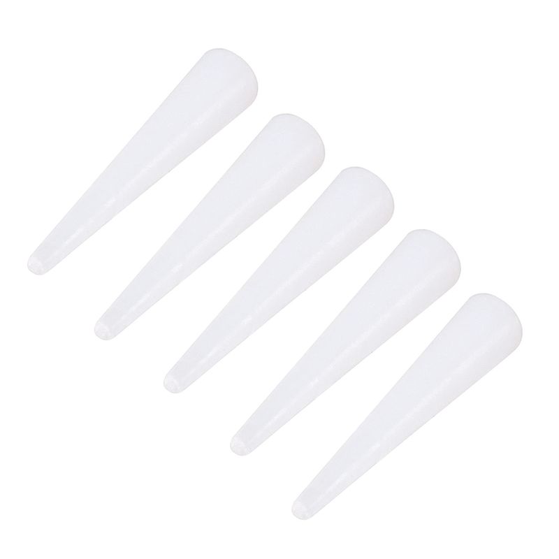 uxcell 15pcs Solid Silicone Rubber Taper Plugs 1.5mm-5.5mm for Powder ...