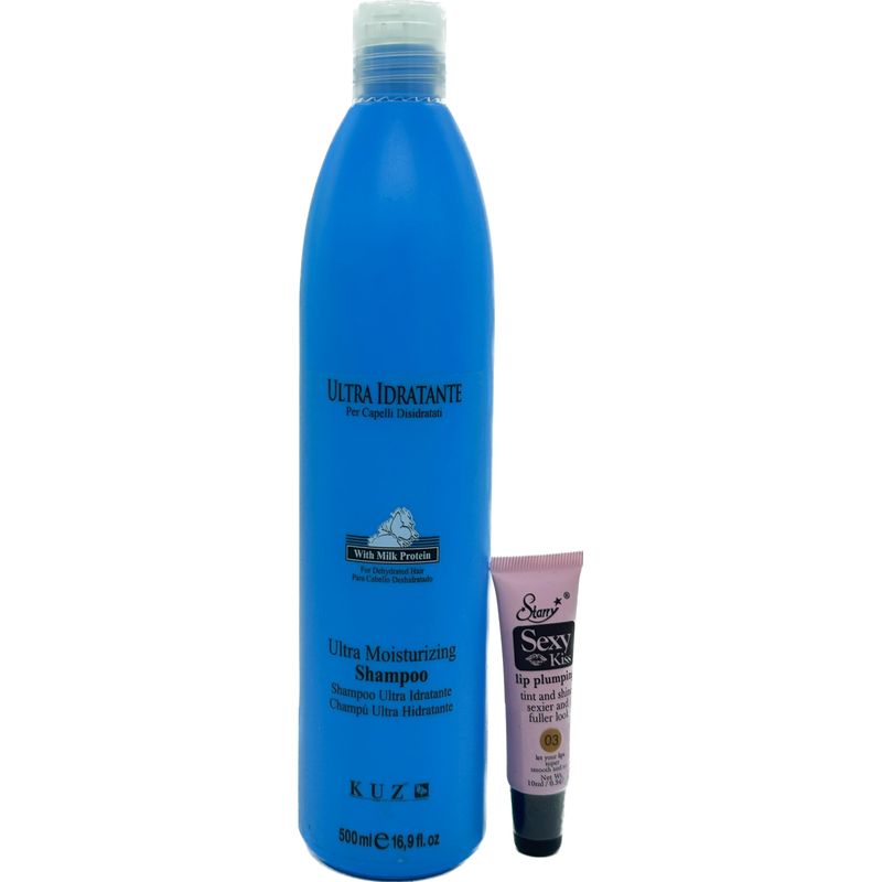 KUZ Ultra Moisturizing Shampoo with Milk Protein for Dehyfrated Hair ...