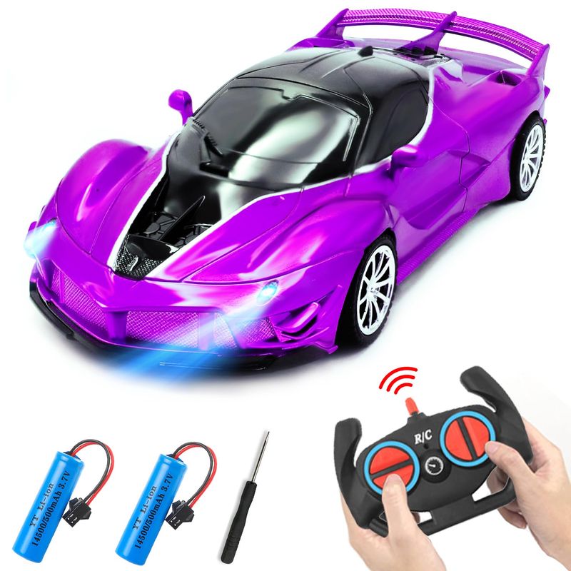 Yomwet Remote Control Car for Girl, 2.4GHz 4WD Electric RC Cars Toy ...