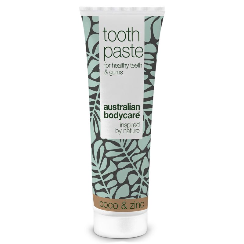 Toothpaste with Tea Tree Oil, Coconut & Zinc - 75ml | Counteracts ...
