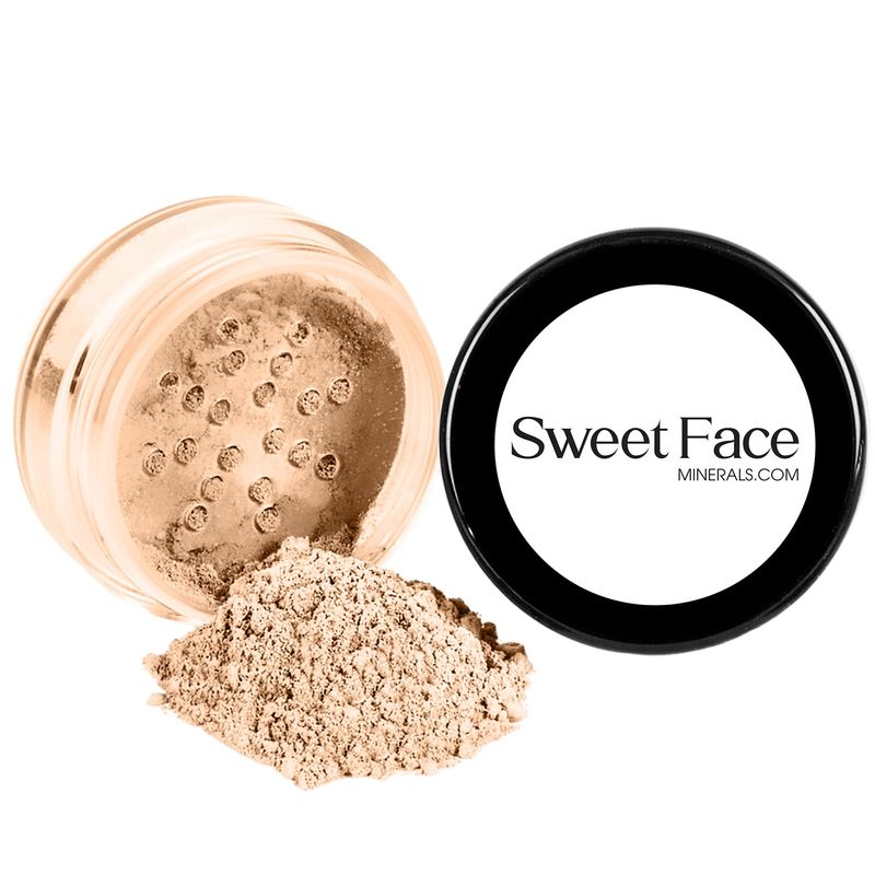 (20gms) Light Rice Setting Powder by SweetFace Minerals, Blurring Setting Powder, Loose Powder ...