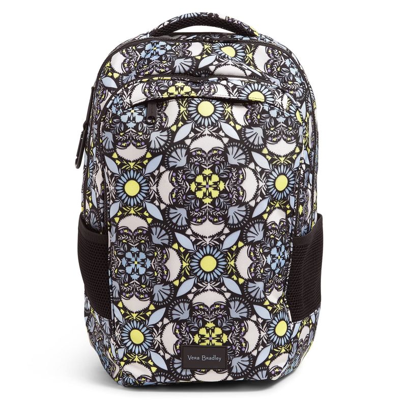 Vera Bradley Women's Recycled Lighten Up Reactive Grand Backpack, Plaza ...