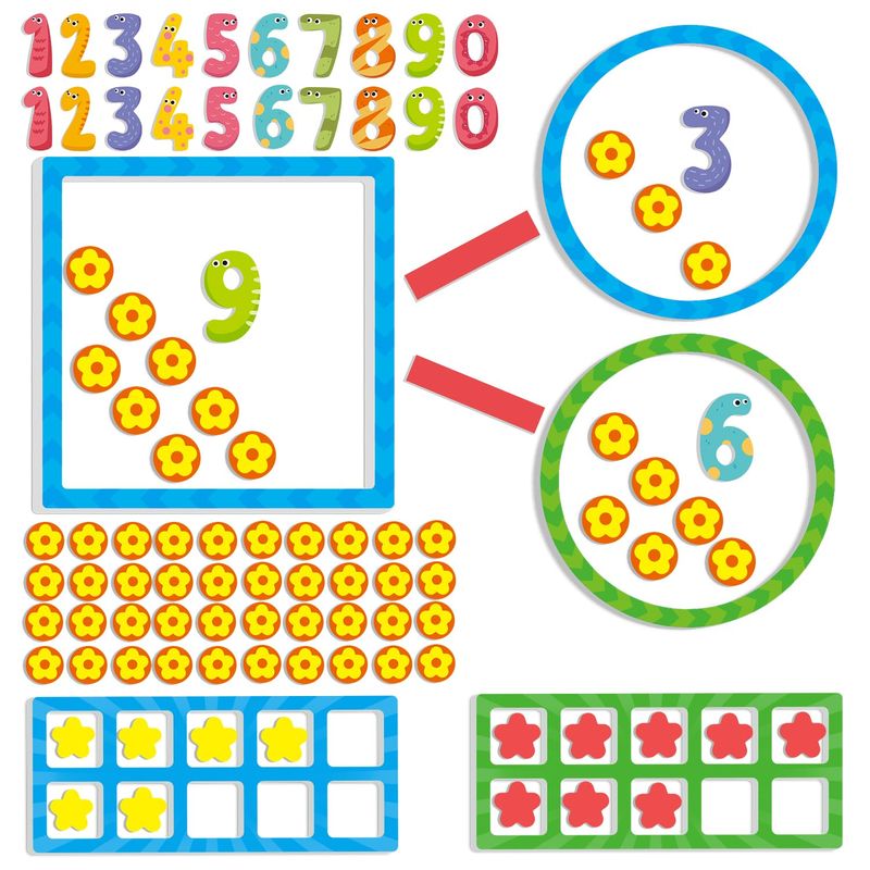 97 PCS Magnetic Numbers for Whiteboard, Math Manipulatives Kindergarten ...
