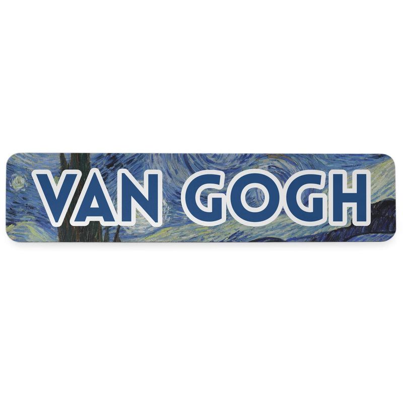 Personalized The Starry Night (Van Gogh 1889) Keyboard Wrist Rest ...