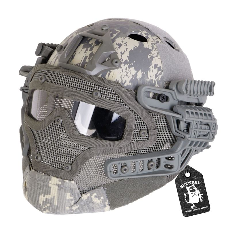SHENKEL full face mask takutexikaruherumetto ACU - Online Marketplace ...