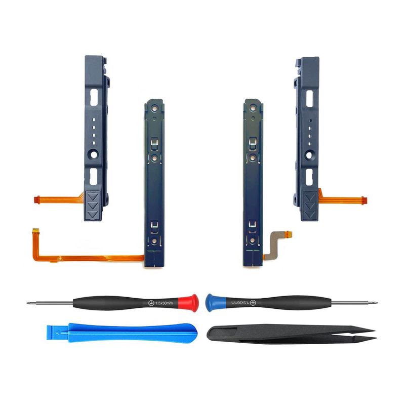 ElecGear Replacement Slide Rail, Left & Right Metal T-Track and Plastic ...