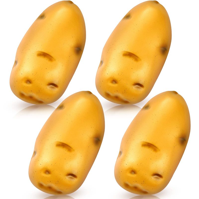 4 Packs Potato Stress Toy Random Stuff Funny Stress Toys Stress Relief ...
