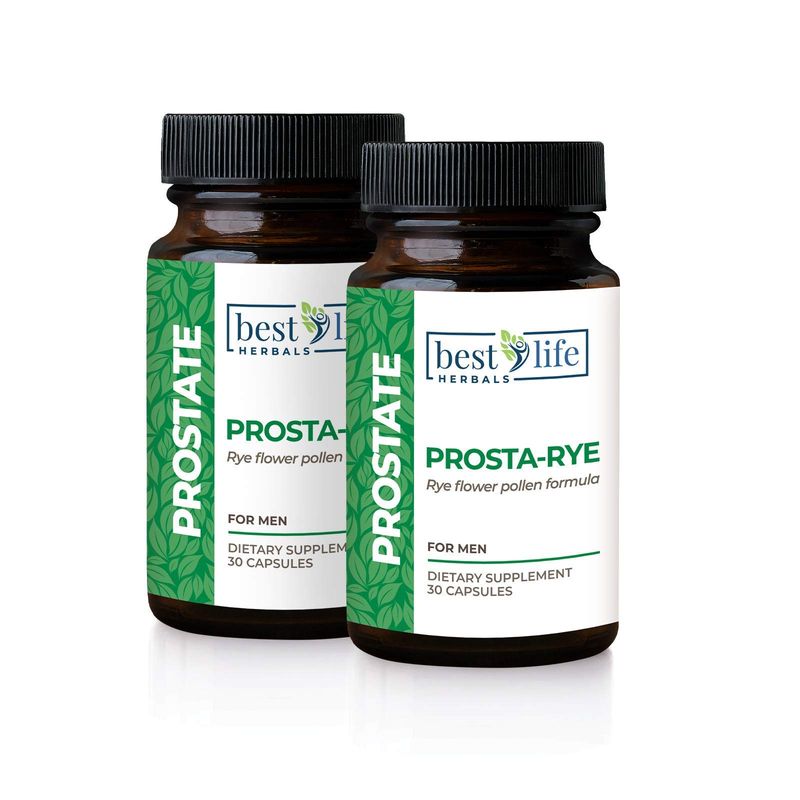Prosta-Rye Natural Prostate Supplement for Men That are Experiencing ...