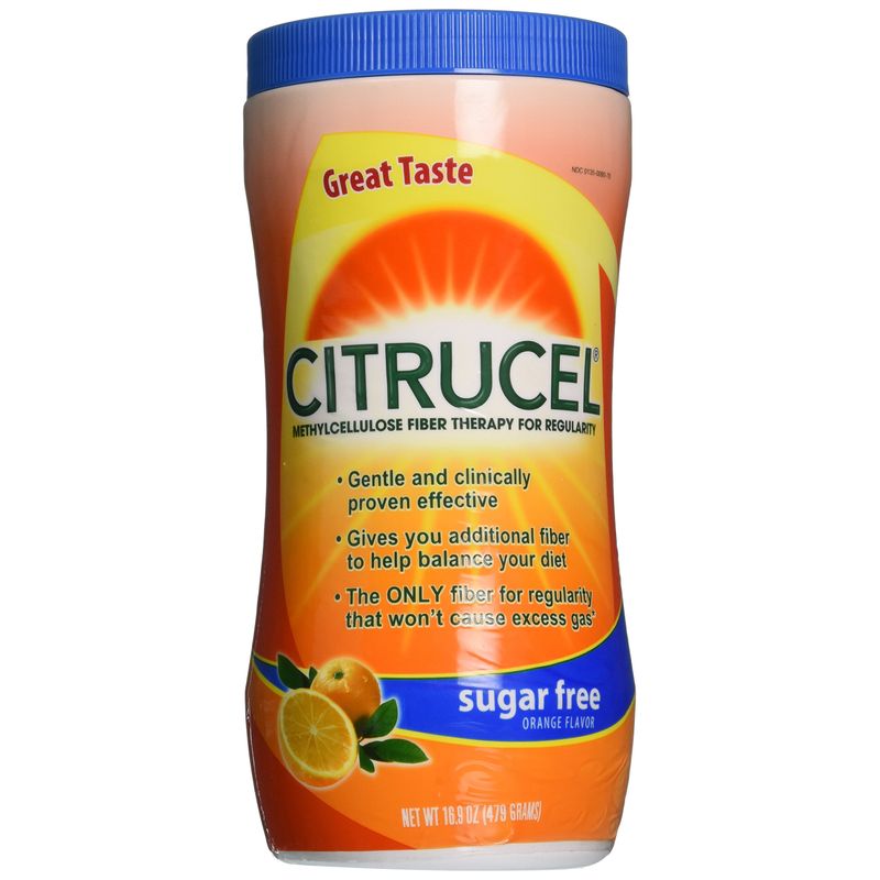 Citrucel Orange Sugar Free Laxative, 16.9 oz - EveryMarket