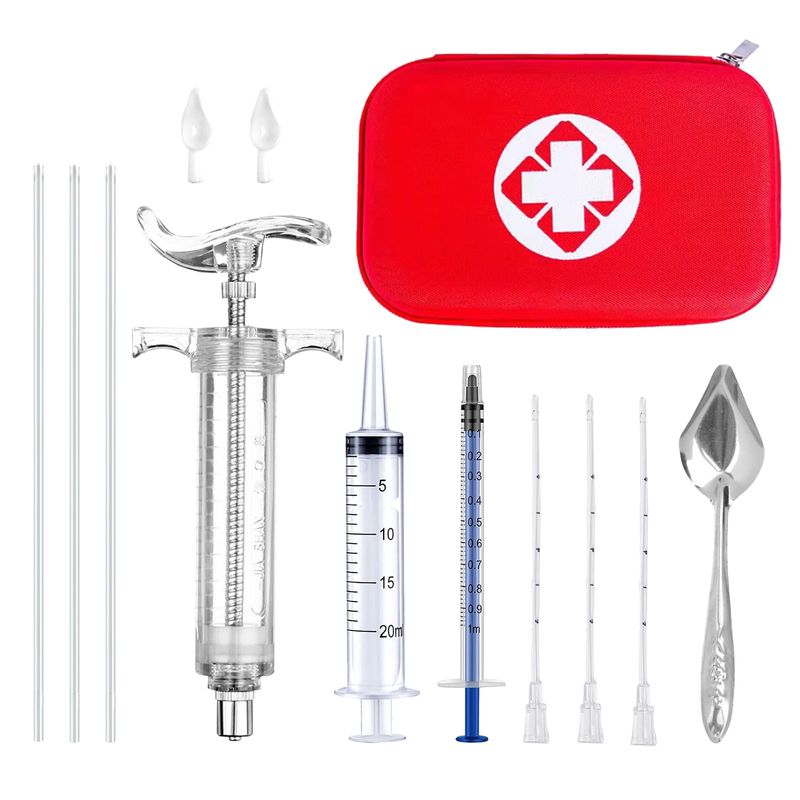 WQY GroceryShop Bird Feeding Syringe Feeding Tubes for Baby Birds ...