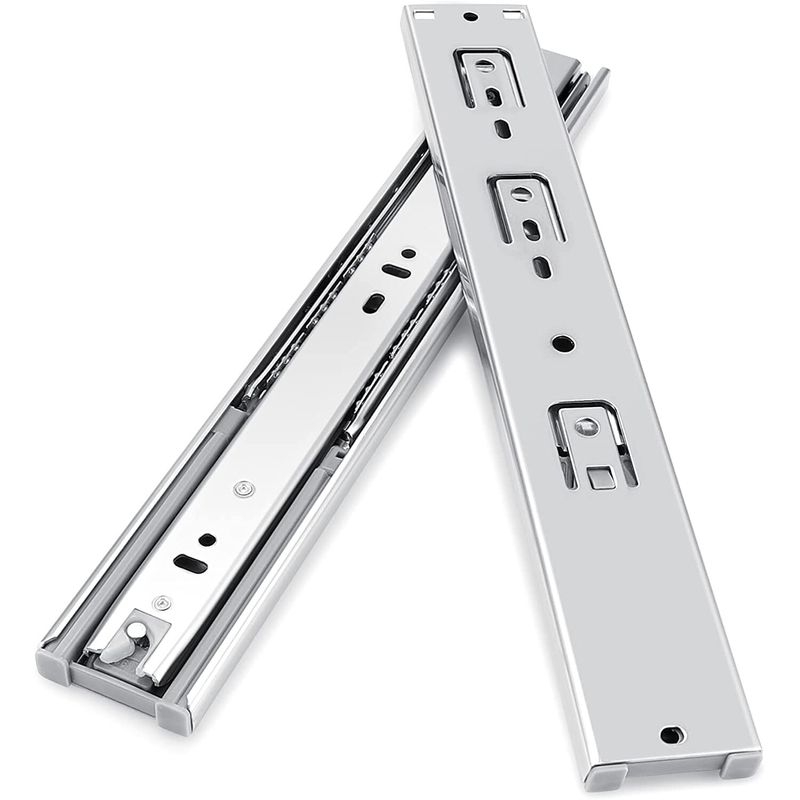 Side Mount Soft Self Closing Ball Bearing Kitchen Drawer Holder Slide ...