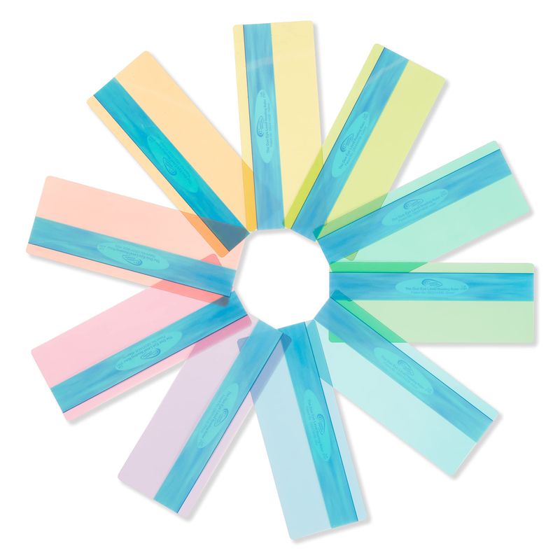 Crossbow Education The Original Duo Reading Ruler Dyslexia Overlays ...