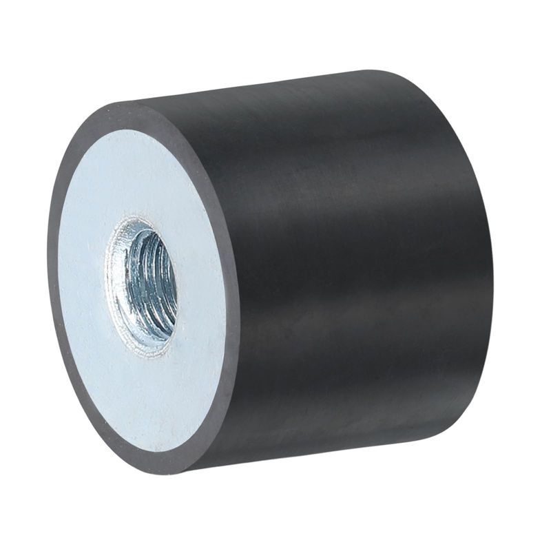 sourcing map 25 x 20mm M8 Thread Female Rubber Mounts, Vibration ...