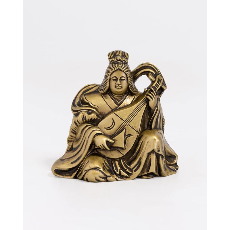 Kaikun Seven Lucky Gods, Benzaiten, Silky Gold, Buddhist Master: Hideun ...