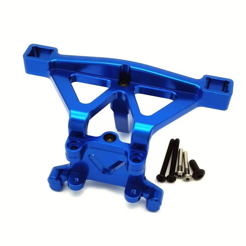 Aluminum Front Body Mounts Body Post Blue for Traxxas Revo E Revo 1 and ...