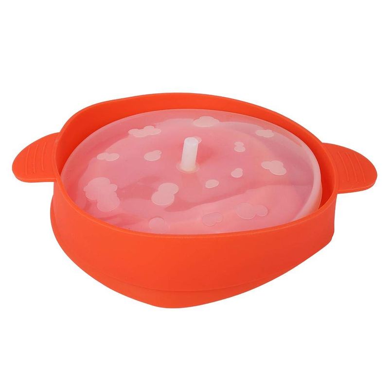 Microwave Popcorn Popper with Handle Lid Collapsible Silicone Popcorn ...