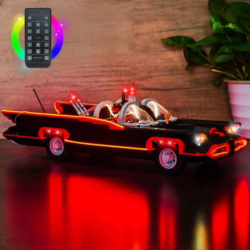Remote Control Light Kit Compatible with Lego B'atman: The Classic TV ...