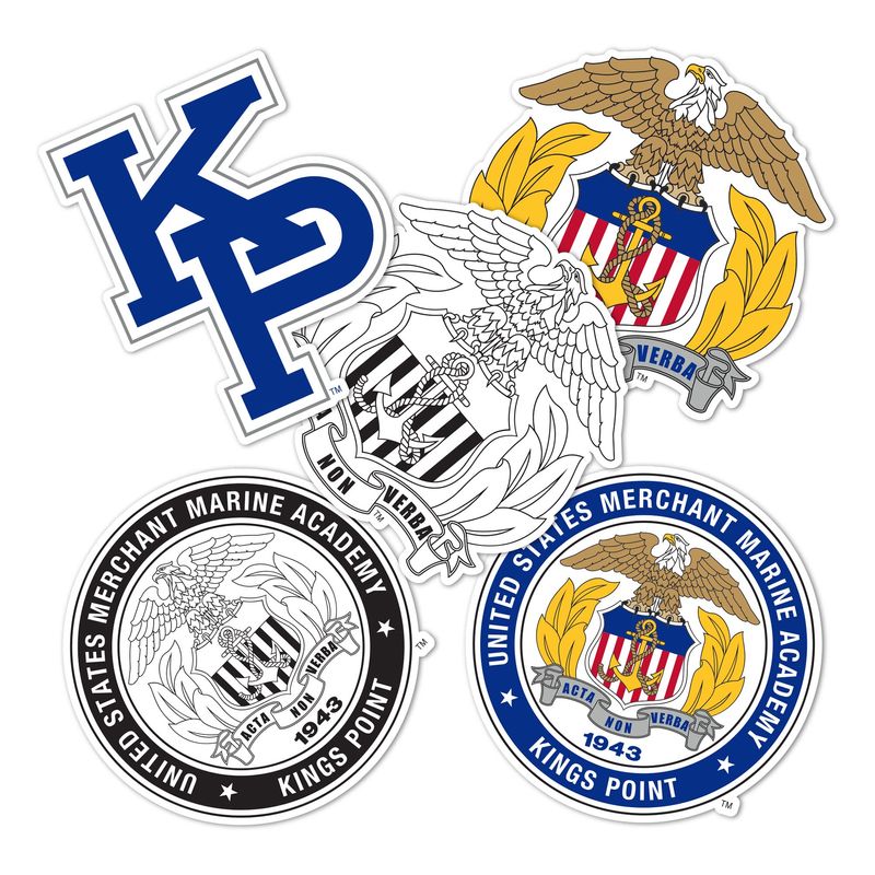 United States Merchant Marine Academy Sticker Mariners Kings Point ...