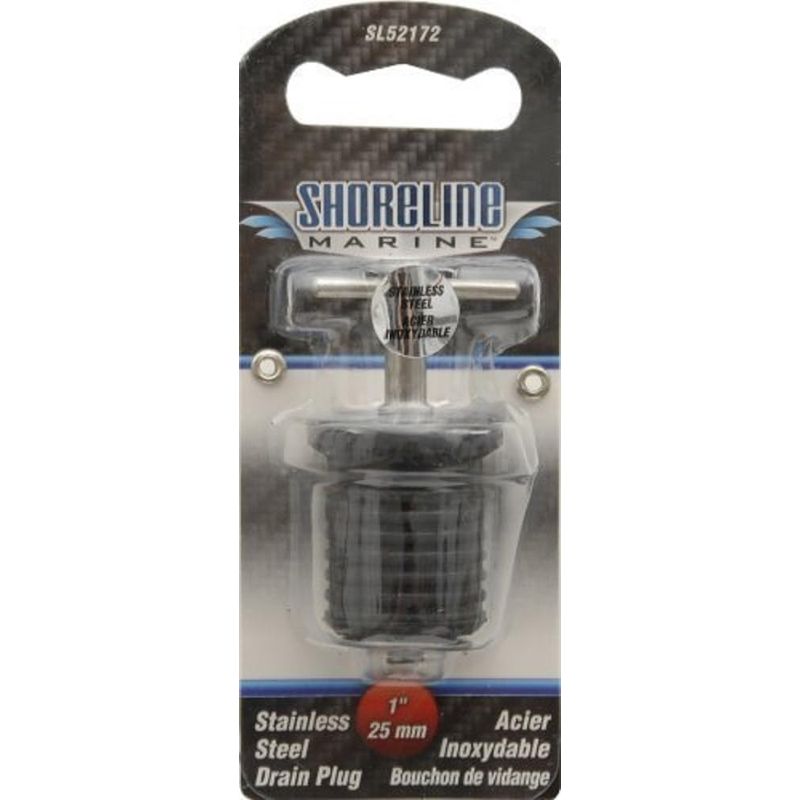Shoreline Marine Stainless Steel Drain Twist Plug, 1-Inch - Online ...
