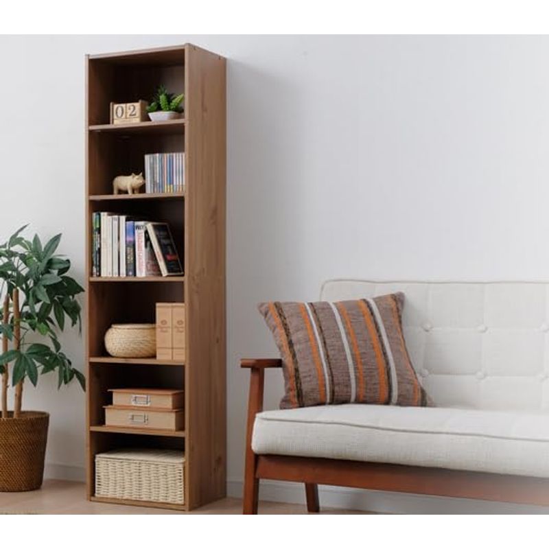 Bookshelf, Color Box, 6 Tiers, Modular Box, Movable Shelf, Color Box ...