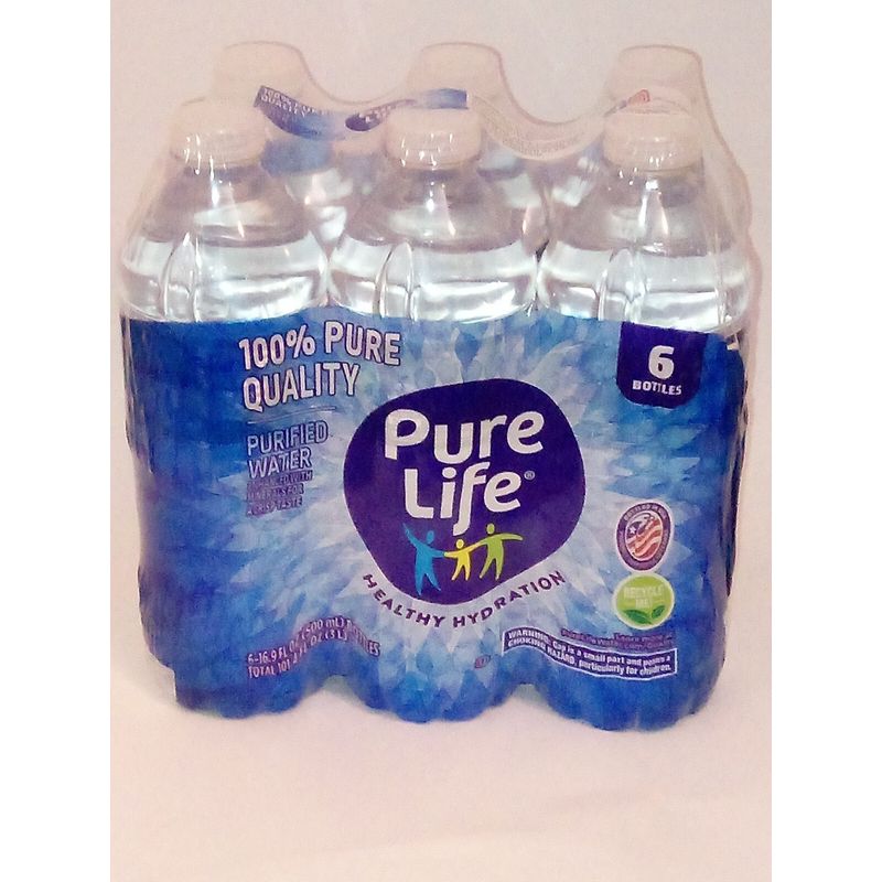100% PURE QUALITY (HEALTHY HYDRATION) PURE LIFE (PURIFIED WATER)-6 ...