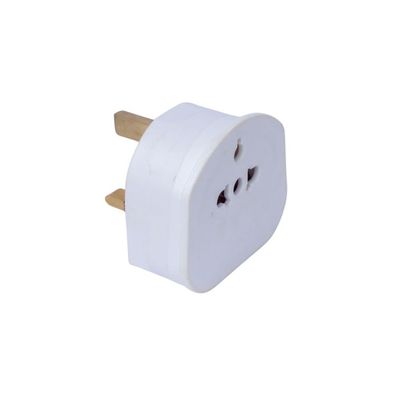 European to UK Travel Adapter - UK Tourist Travel Plug Adapter - 2 to 3 ...