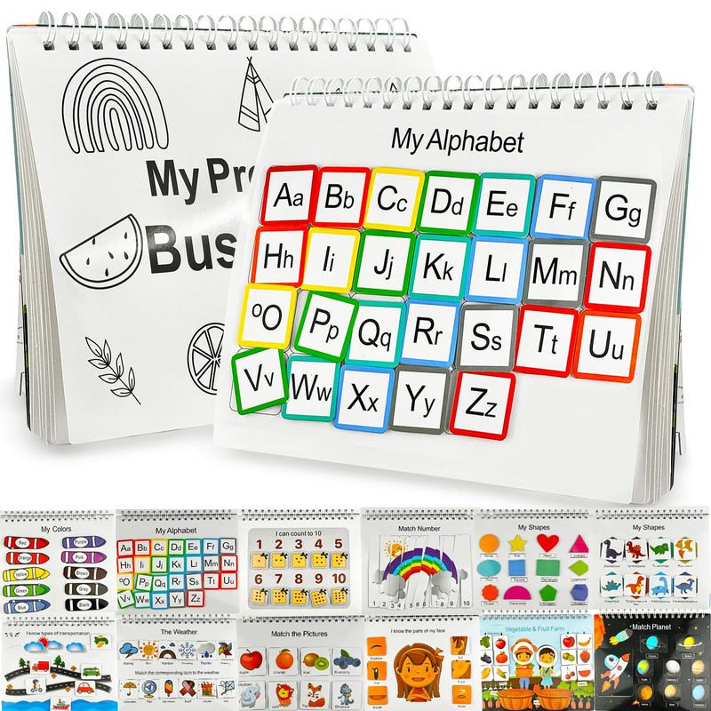 My Preschool Busy Book, Busy Book Preschool Learning Activities ...