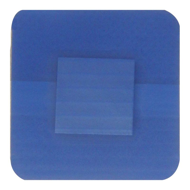 50 Pack of QUALICARE Premium Ultra Thin Blue Catering First AID Wound ...