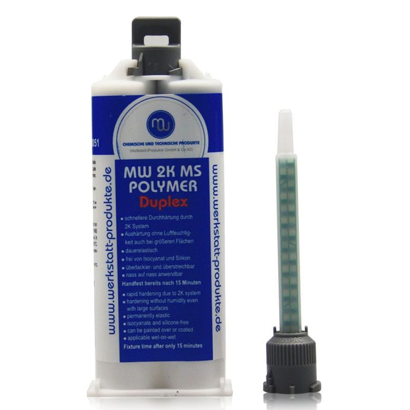 MW MS Polymer 2K Komponenten Montagekleber Duplex Dichtmasse 65g - grau - EveryMarket