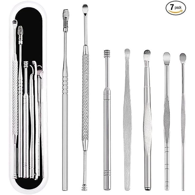 Ear Wax Removal Tool,Personal Care Ear Clean Tools Stainless Steel ...