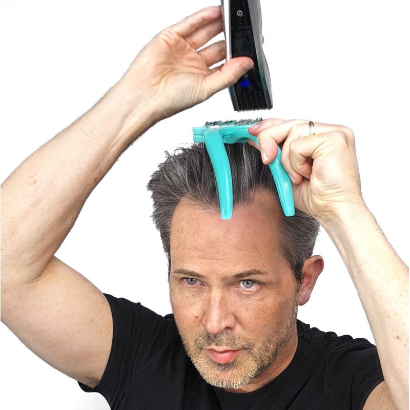 Grip and Trim. Cut Your Own Hair at Home. – Self Haircutting Tool for ...