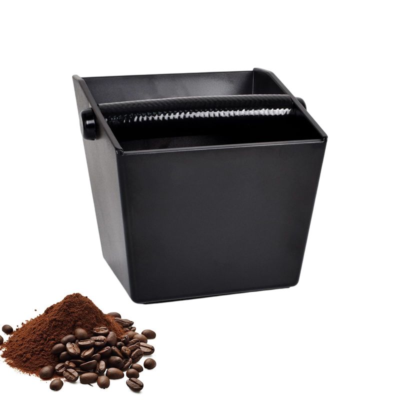 Marjoramy Coffee Grounds Knock Box Container, Small Espresso Knock Box ...