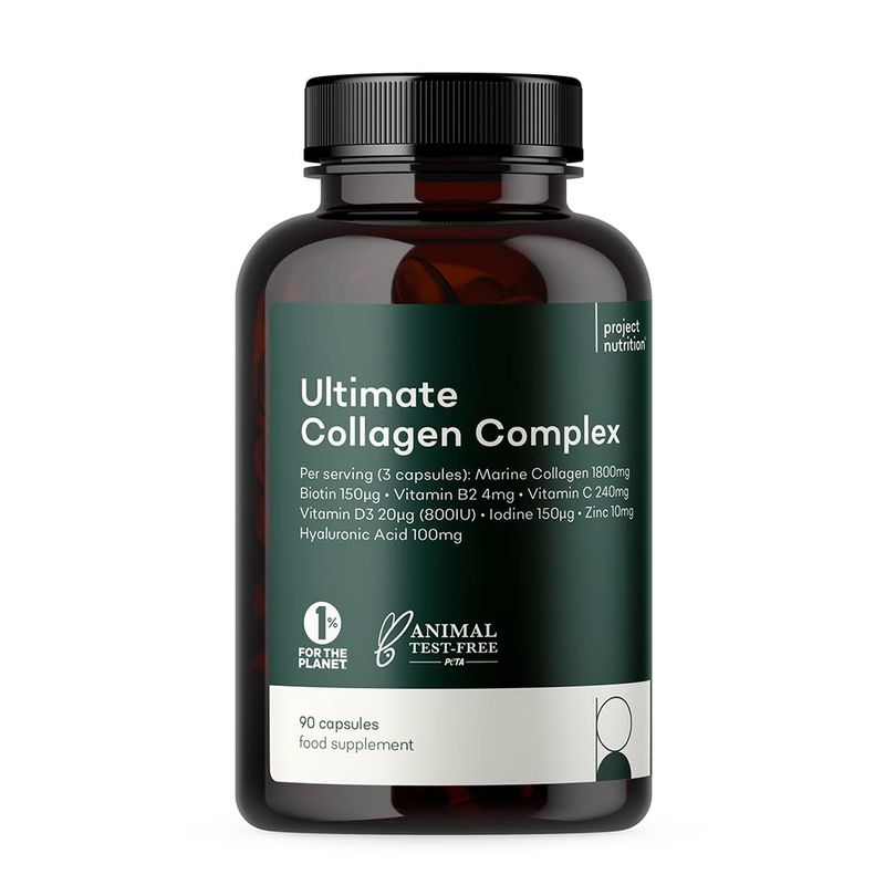 Ultimate Collagen Capsules Complex - High Strength 2500mg Supplement ...