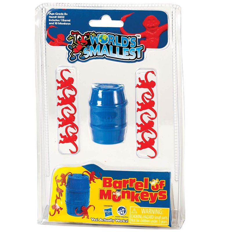 Super Impulse World's Smallest Barrel of Monkey - Online Marketplace ...