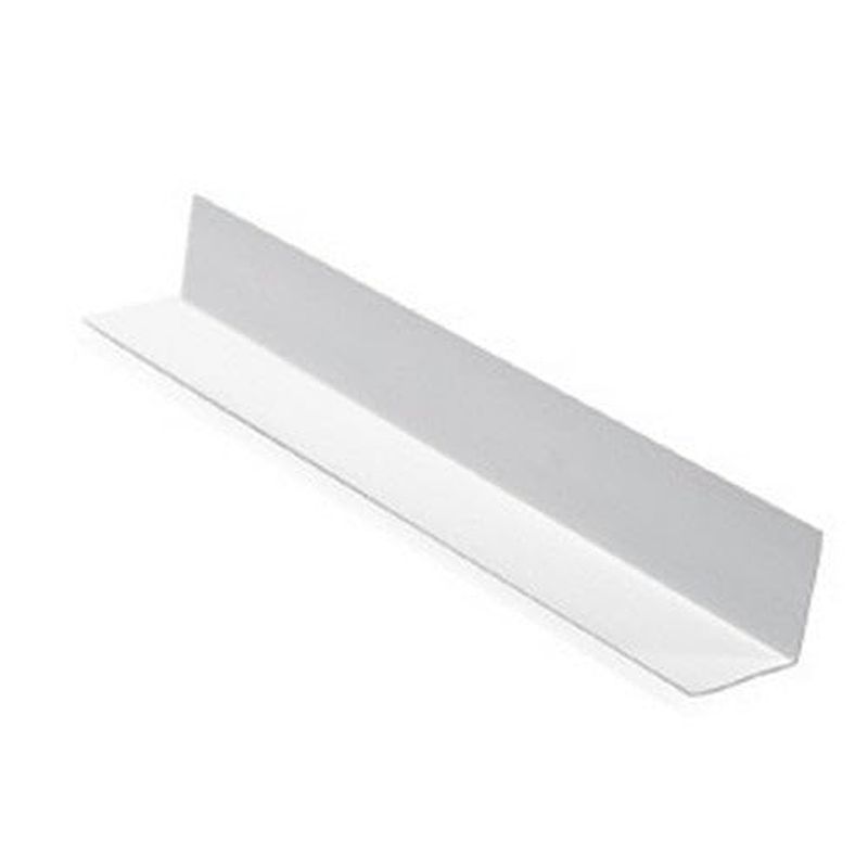 Zed 30x30 uPVC White L Profile Angle Trim Decorative Wainscot Profile ...