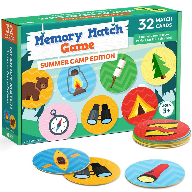 Matching Game - Memory Games for Kids Ages 4-8 - Matching Games for ...