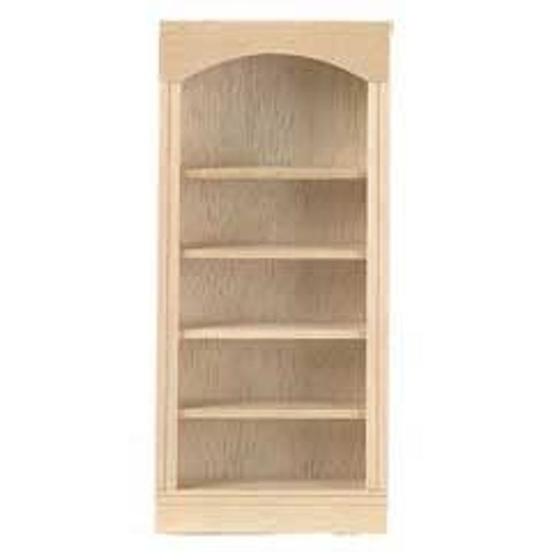 Houseworks, Ltd. Dollhouse Miniature Bookcase, 5-Shelf #HW5016 - Online ...