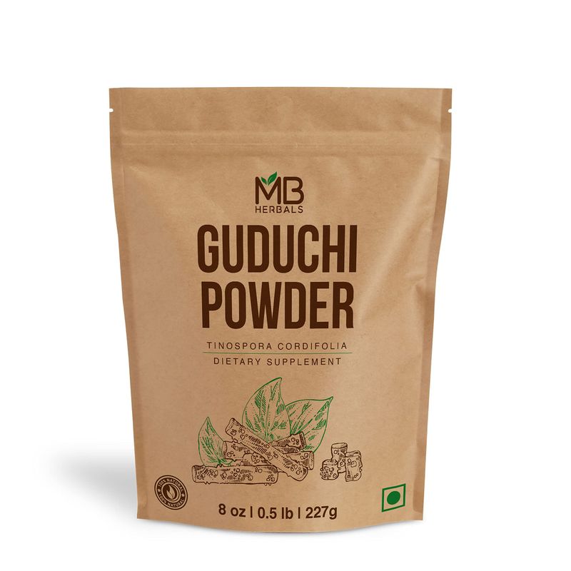 MB Herbals Guduchi Powder 8 oz / 0.5 LB (227 Gram) | Wildcrafted ...