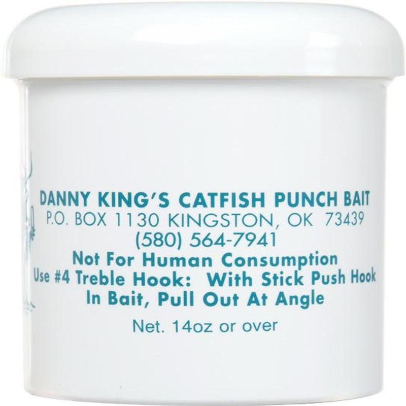 Danny King Catfish Punch Bait Garlic Fishing Equipment, 14 oz - Online ...