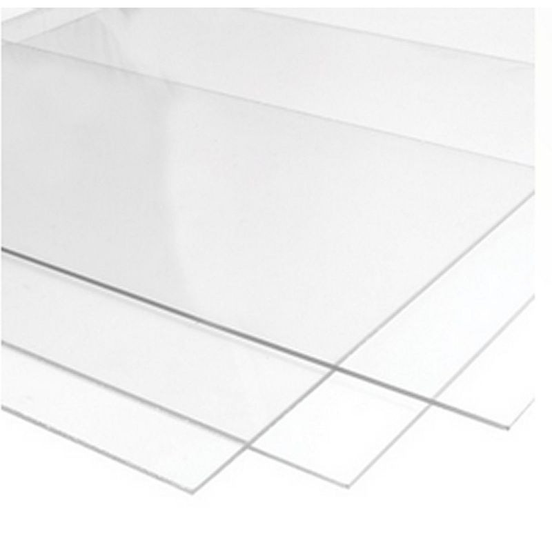 RuudraScott 1000mm x 1000mm Clear Perspex Acrylic Plastic Sheets - 2mm ...