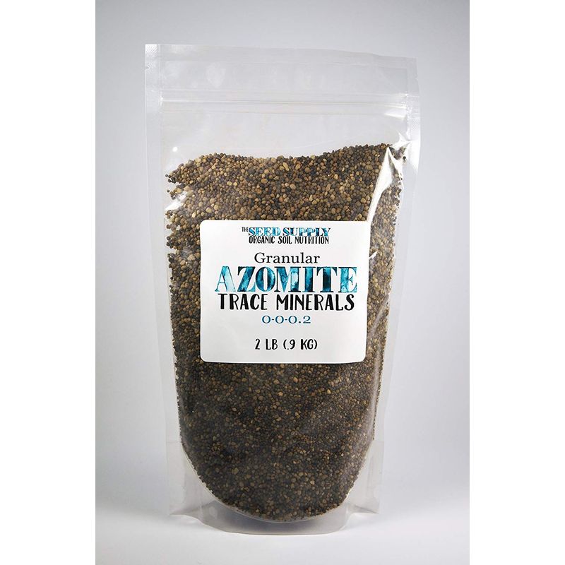 2 Pound Granular AZOMITE by The Seed Supply - Natural Trace Mineral ...