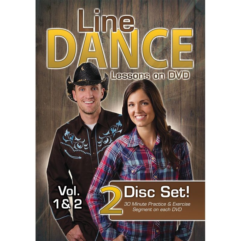 Line Dance Lessons on DVD Vol 1 & 2 - Learn 20 Line Dances, Plus two 30 Minute Bonus Workouts ...