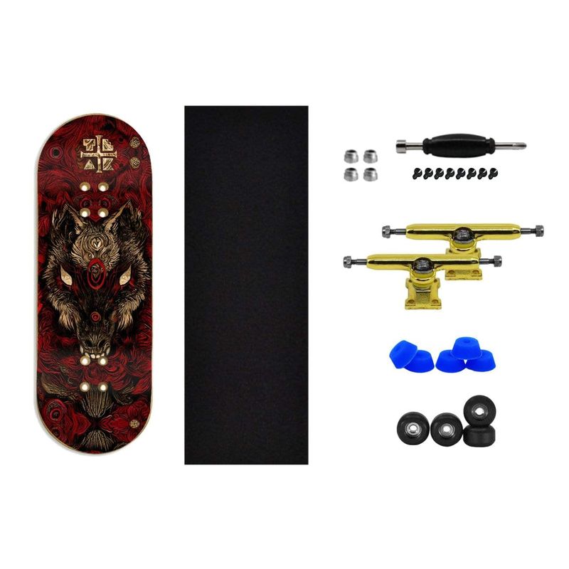 Teak Tuning Heat Transfer Graphic 34mm Fingerboard Complete - Howl in ...