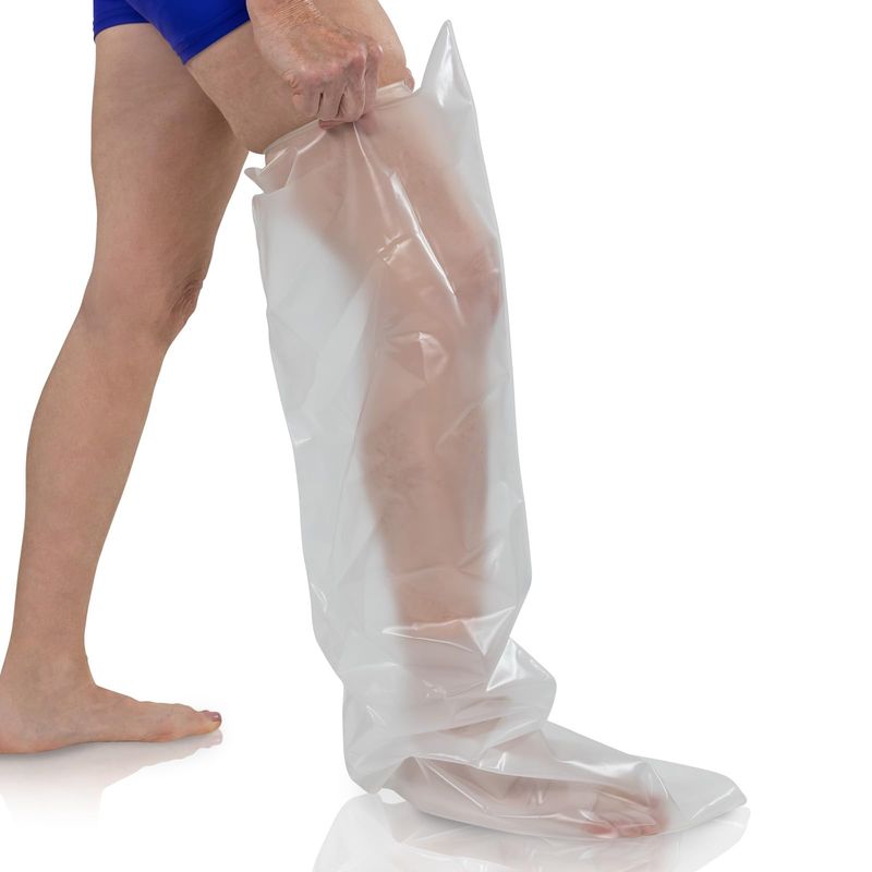 Vive Waterproof Cast Covers for Shower Leg - Adult Cover Bag Cast ...