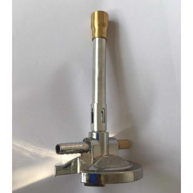 Lab Bunsen Burner, Air & Gas Adjustment with Flame Stabilizer for ...