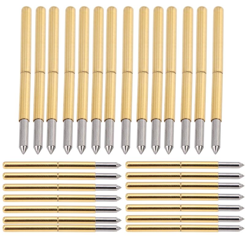 100pcs P125‑B Test Probe 2.02mm/0.08in Spring Test Detection Probe Pins ...