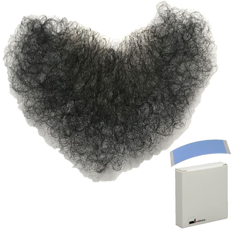 Addnew Under Hair Wig with Tape, Boxed Pubic Hair Extension, Handmade ...