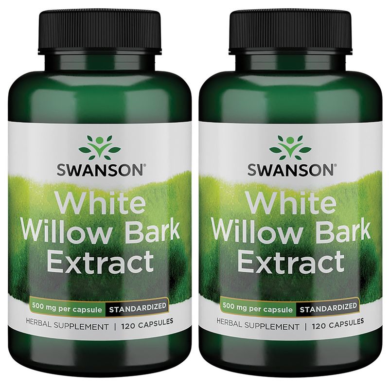 Swanson White Willow Bark Extract - Joint Support and Muscle Relief ...